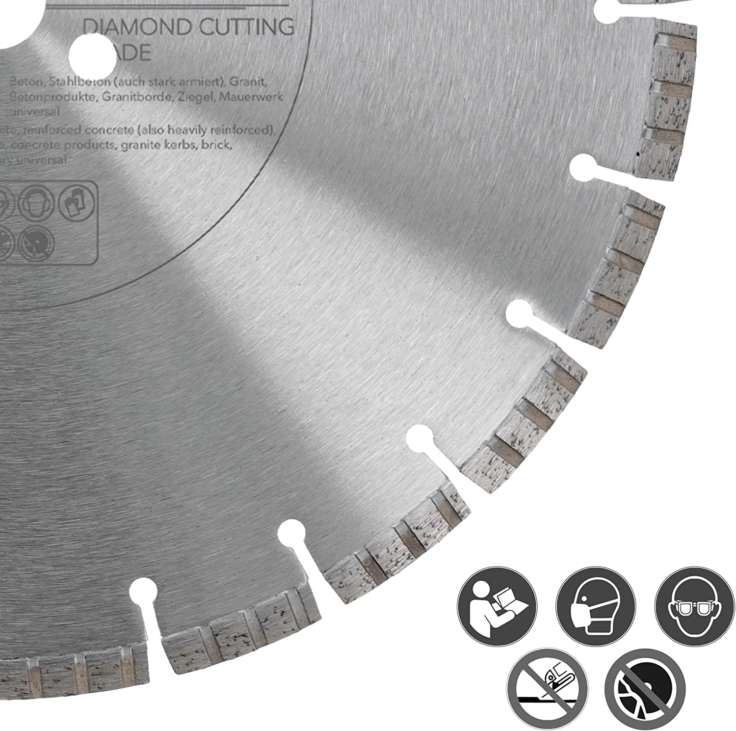 Prodiamant Diamanttrennscheibe 350mm Beton Laser Turbo B711 Bohrung 25,4mm